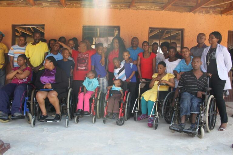 Mmabatho Palms supports Oratile Semunza Disability Centre